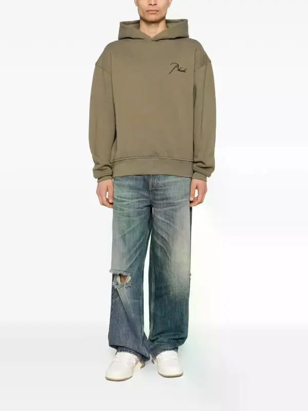 Rhude Hooded Pullover - Green