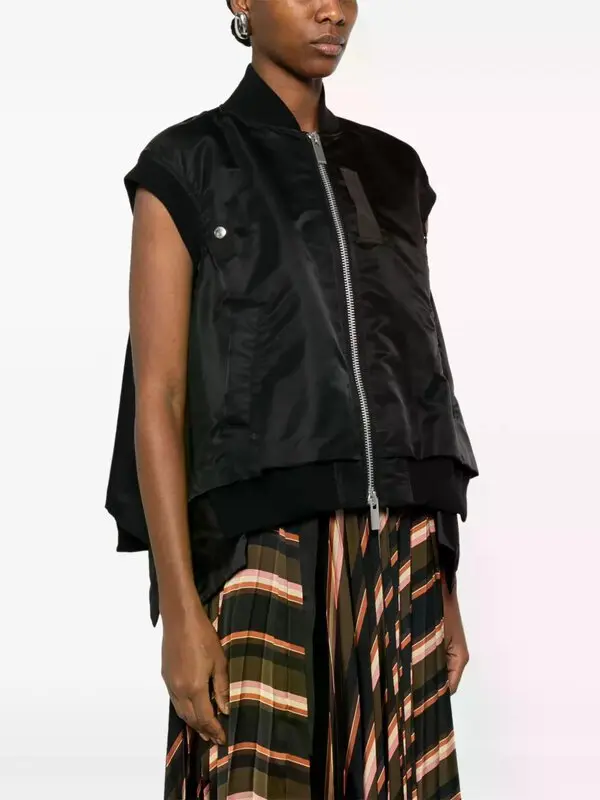 Sacai Zip Fastening Gilet