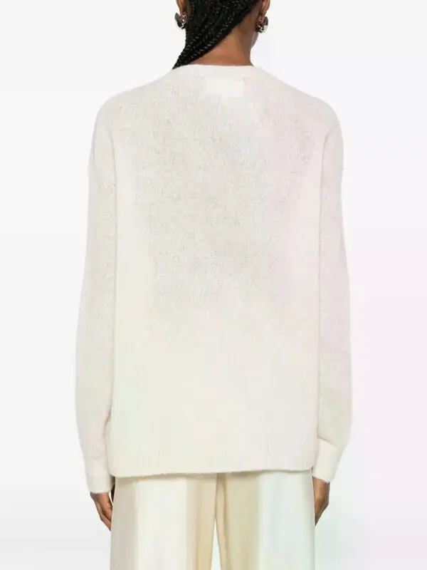 Eric Bompard V-neck Long-sleeve Sweater