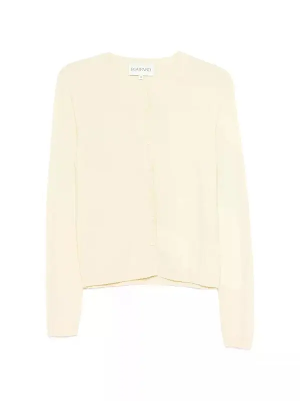 Eric Bompard Buttoned Round-neck Cardigan