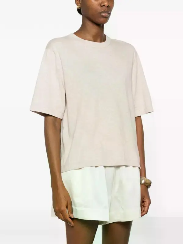 Eric Bompard Loose-fit T-shirt - Neutrals