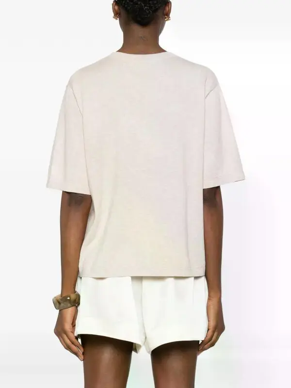 Eric Bompard Loose-fit T-shirt - Neutrals
