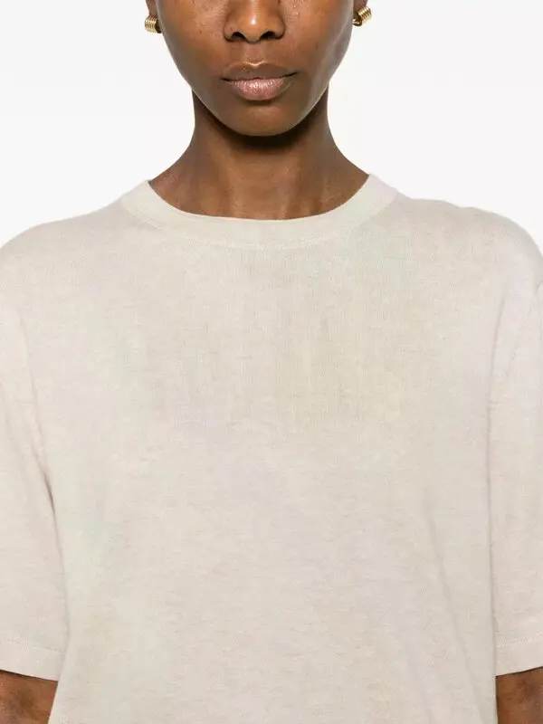 Eric Bompard Loose-fit T-shirt - Neutrals