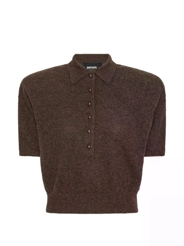 ROTATE BY BIRGER CHRISTENSEN Button-up Polo Top