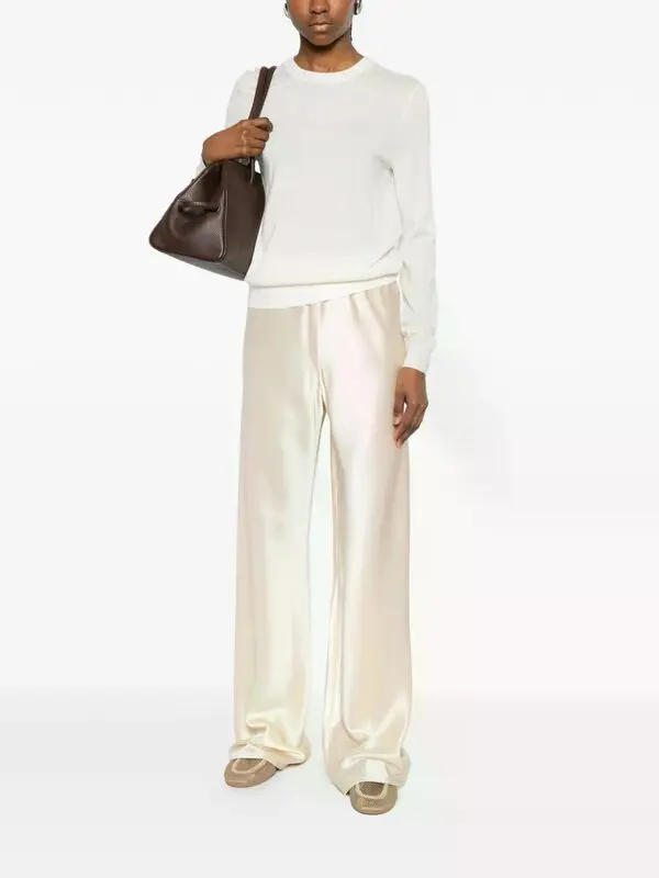 Eric Bompard Long-sleeve Round-neck Sweater - Neutrals