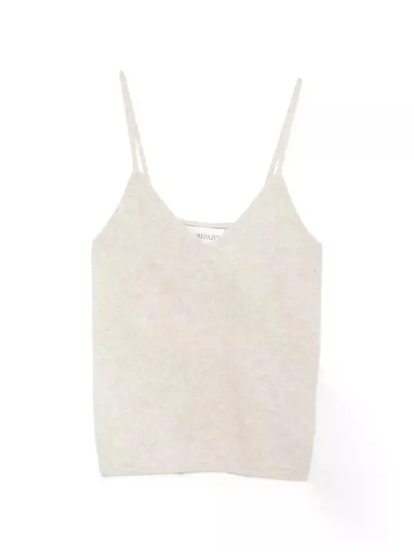 Eric Bompard V-neck Strap Top