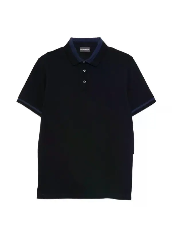 Emporio Armani Short-sleeve Polo Shirt - Blue