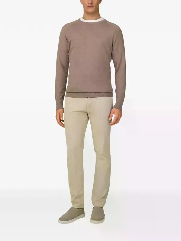 Boggi Milano Claude Stretch Jeans - Neutrals
