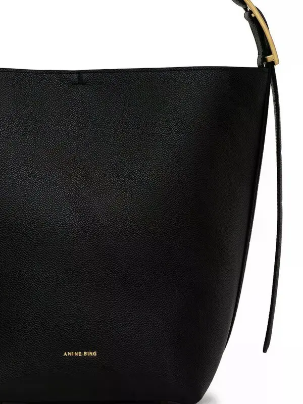 ANINE BING Elly Bucket Bag - Black