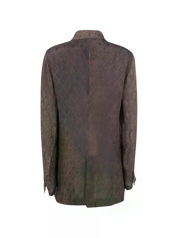 UMA WANG Printed Wrap Jacket