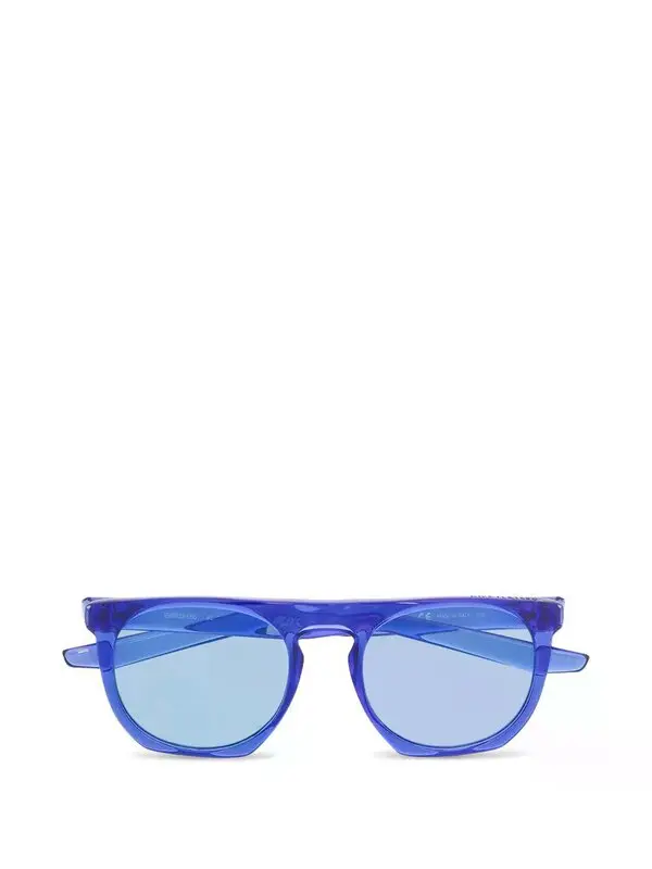 Nike Flatspot Oval-frame Sunglasses - Blue