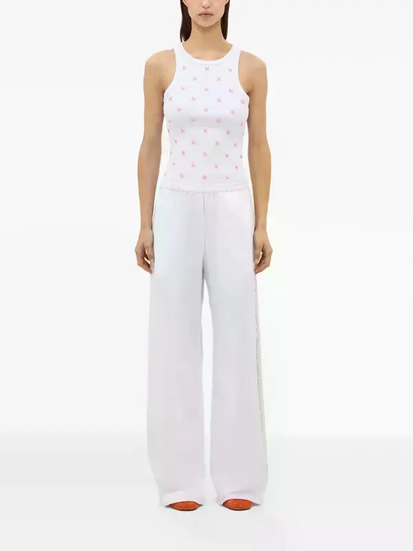 MSGM Lace-detail Trousers