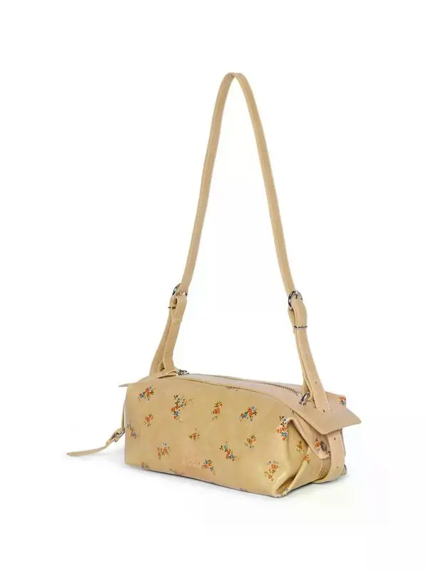 MSGM Floral Shoulder Bag - Neutrals