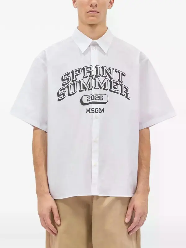 MSGM Graphic Shirt