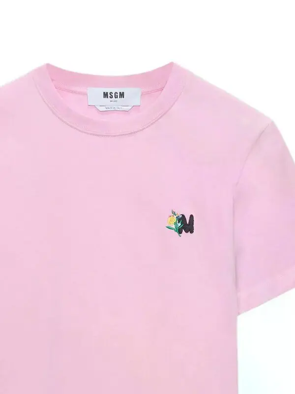 MSGM Embroidery T-shirt
