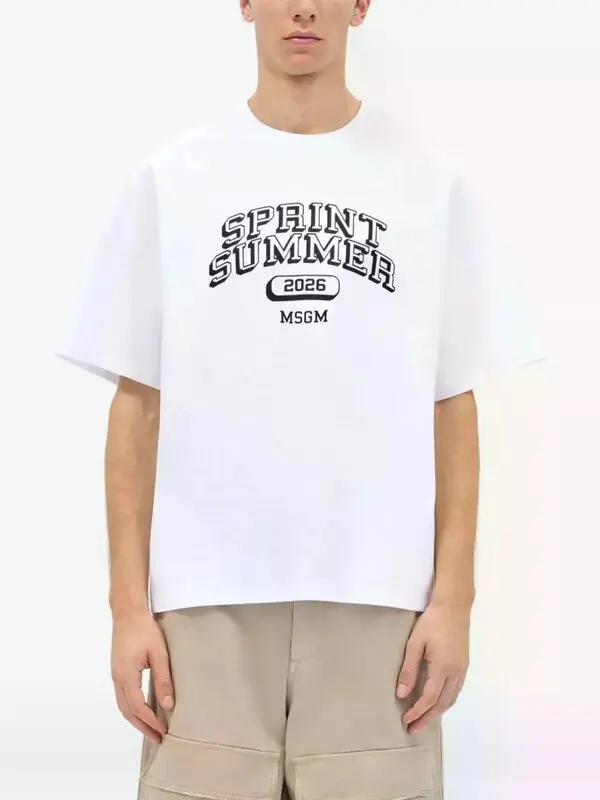 MSGM Graphic T-shirt