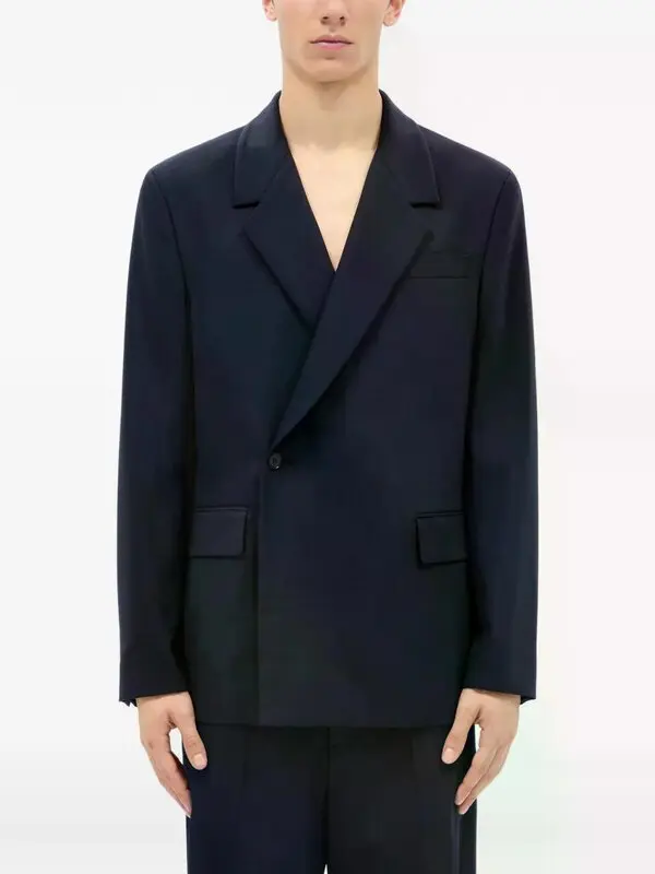 MSGM Notched-lapel Single-breasted Blazer