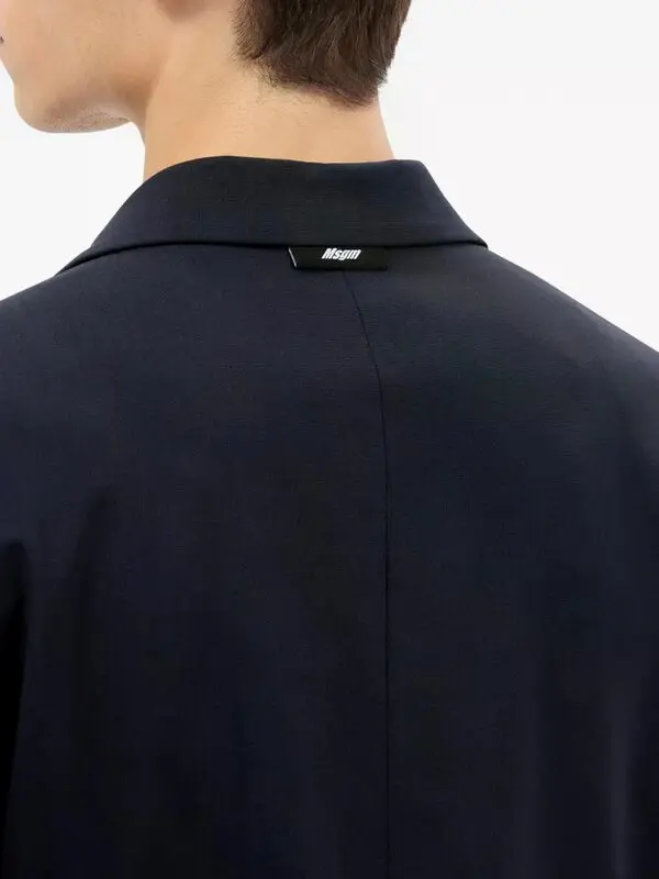 MSGM Notched-lapel Single-breasted Blazer
