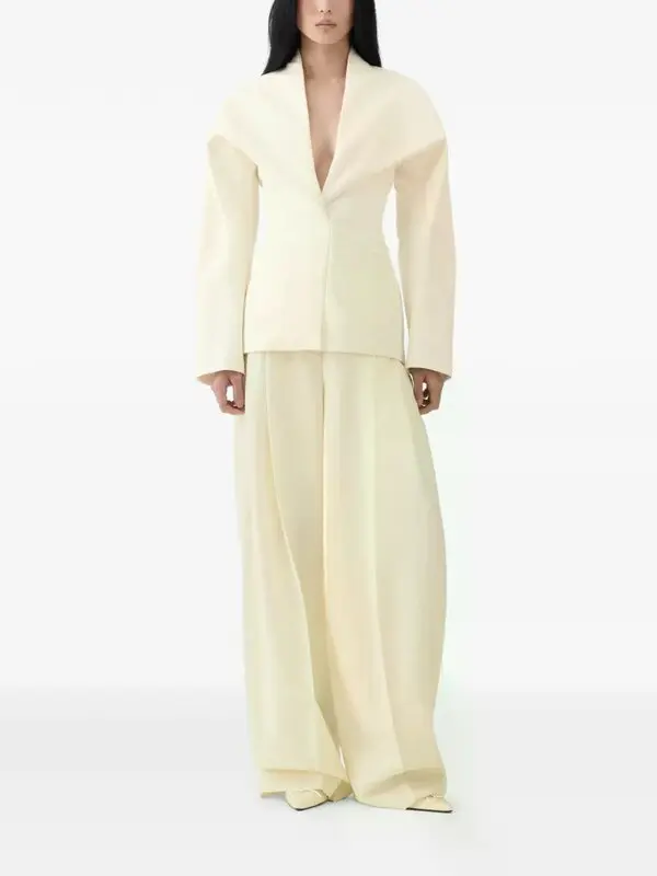 Jacquemus Pleated Palazzo Pants
