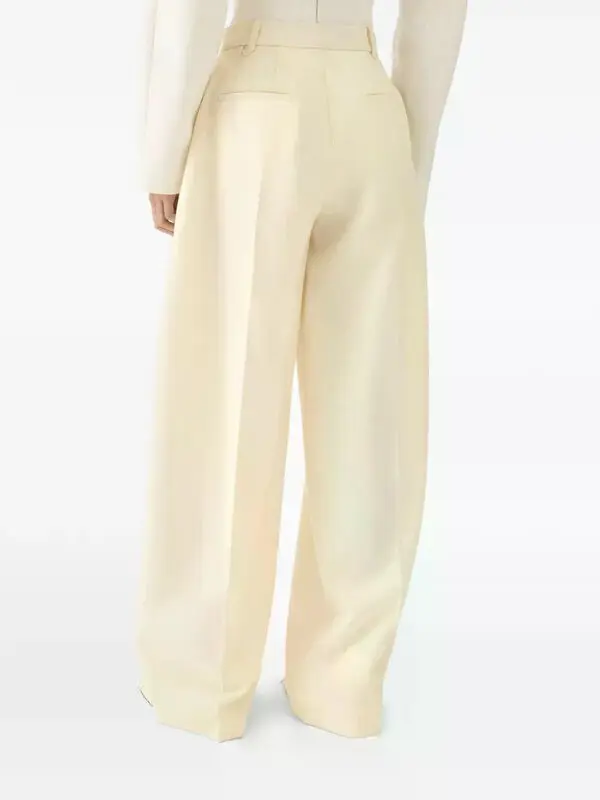 Jacquemus Pleated Palazzo Pants