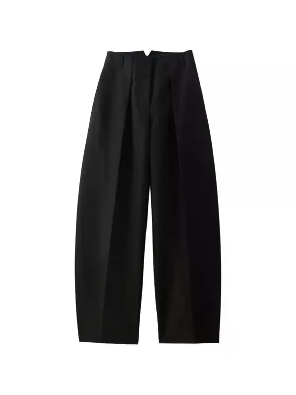Jacquemus Ovale Palazzo Pants - Black