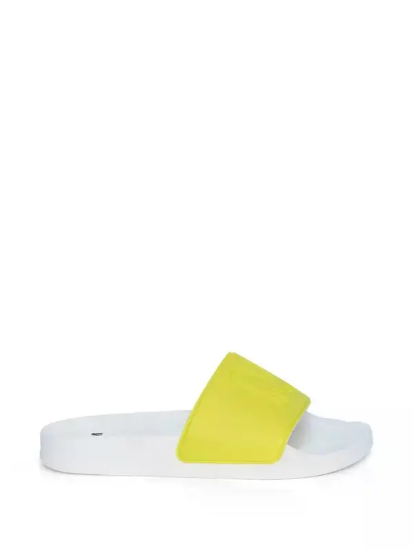 MSGM Embossed Slides - Yellow