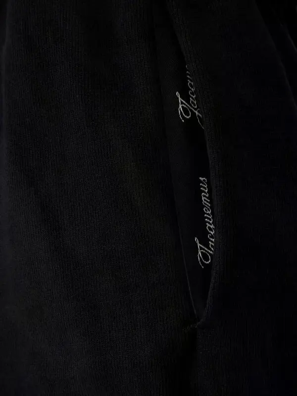Jacquemus Rond Carré Track Pants - Black