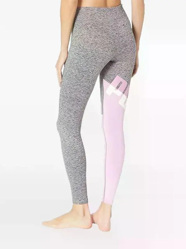 PUMA Elastic-waist Leggings - Grey
