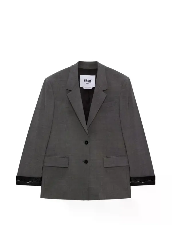 MSGM Single-breasted Blazer