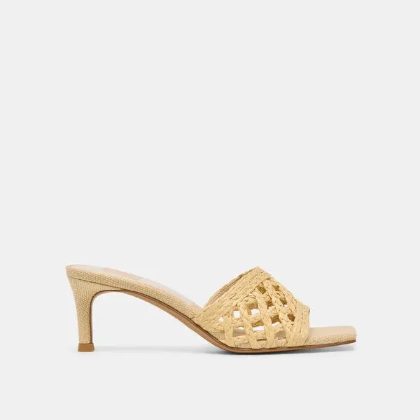 DOLCEVITA Bowen Heels - Lt Natural Raffia