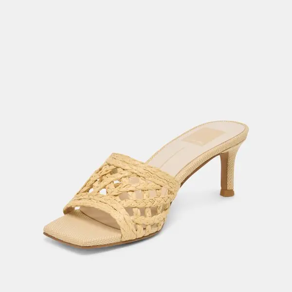 DOLCEVITA Bowen Raffia Mules