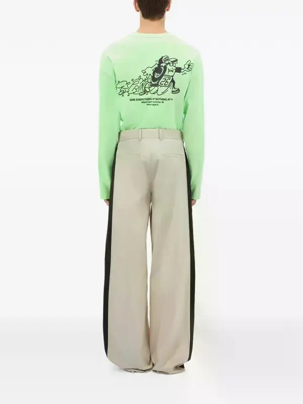 MSGM Side-stripe Trousers