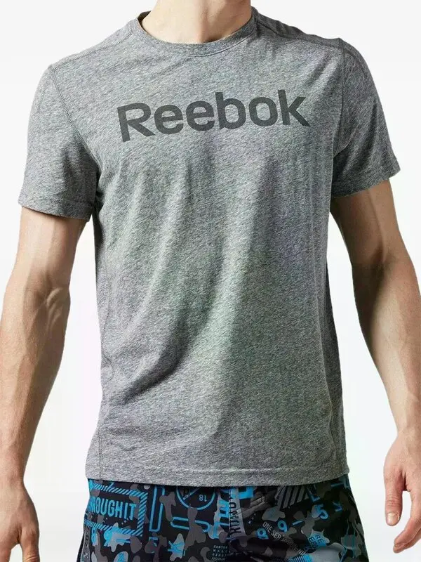 REEBOK Big Logo T-shirt - Grey