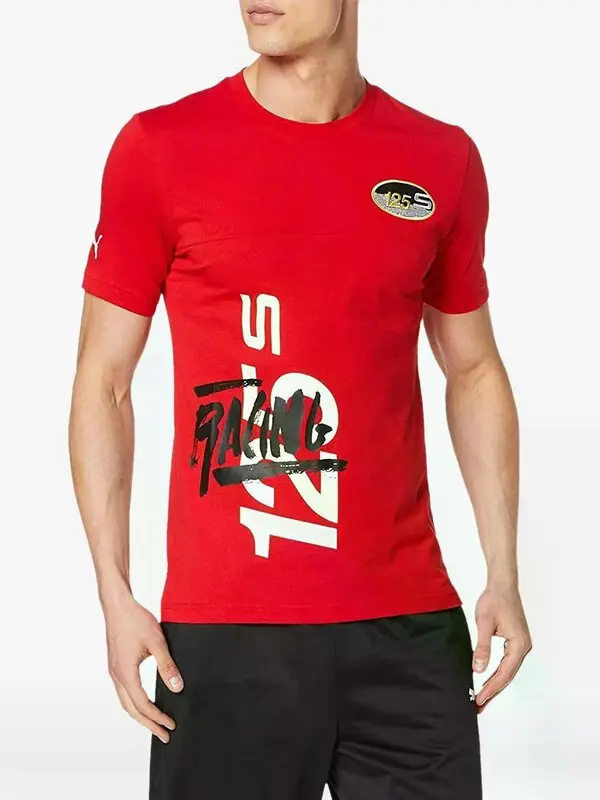 PUMA X Ferrari Graphic-print T-shirt - Red
