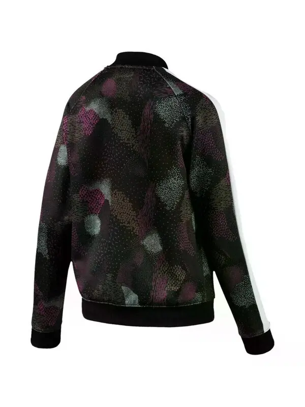 PUMA Classics T7 Patterned Sweatshirt - Black