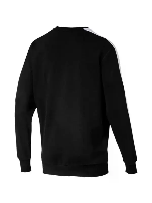PUMA Logo Crew-neck Sweatshirt - Black