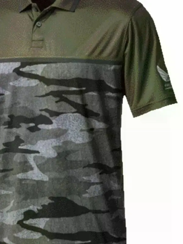 PUMA Camouflage-pattern Polo Shirt