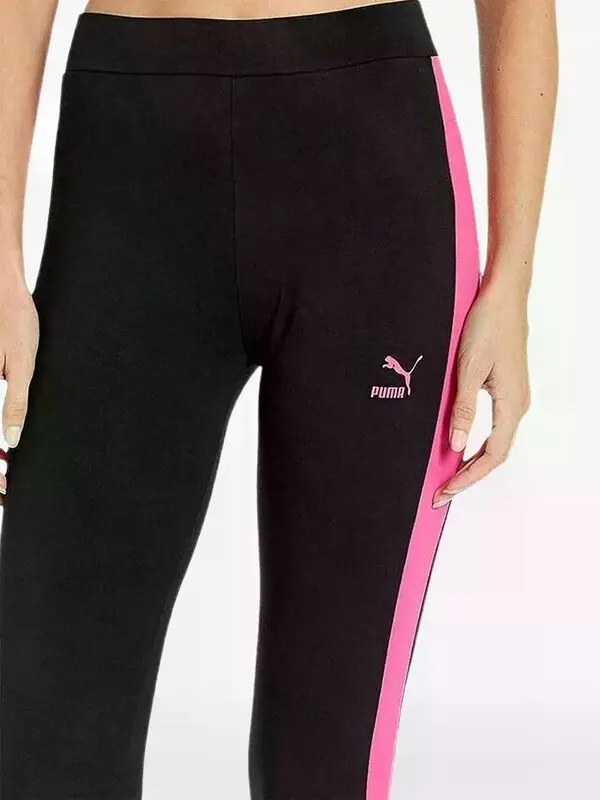 PUMA Logo Striped Leggings