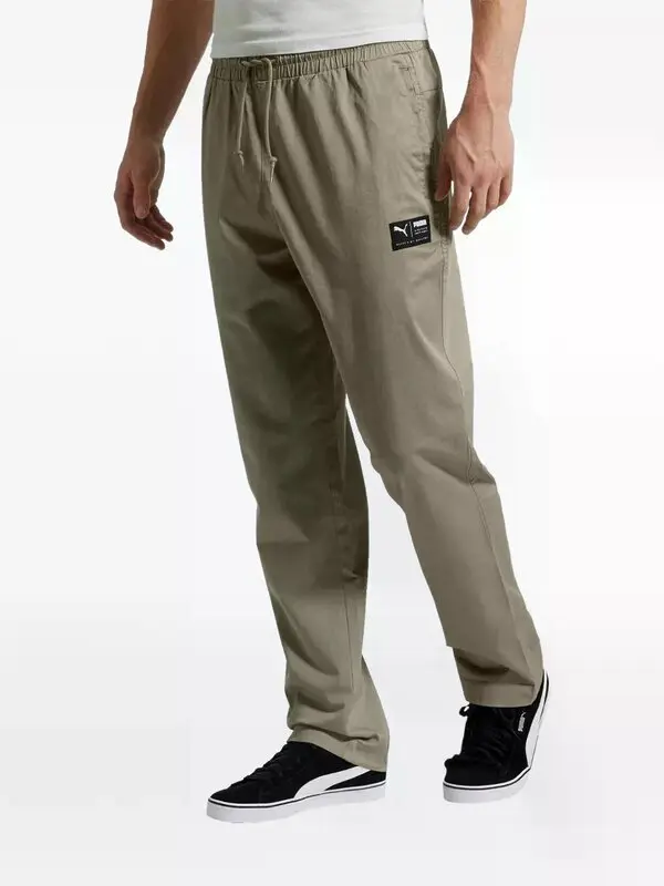 PUMA Downtown Logo-detail Track Pants