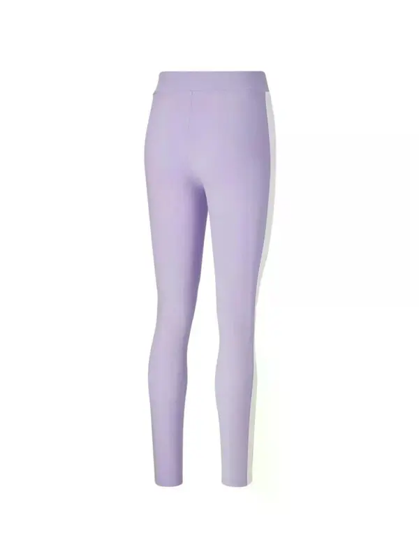 PUMA Logo-detail Leggings - Purple
