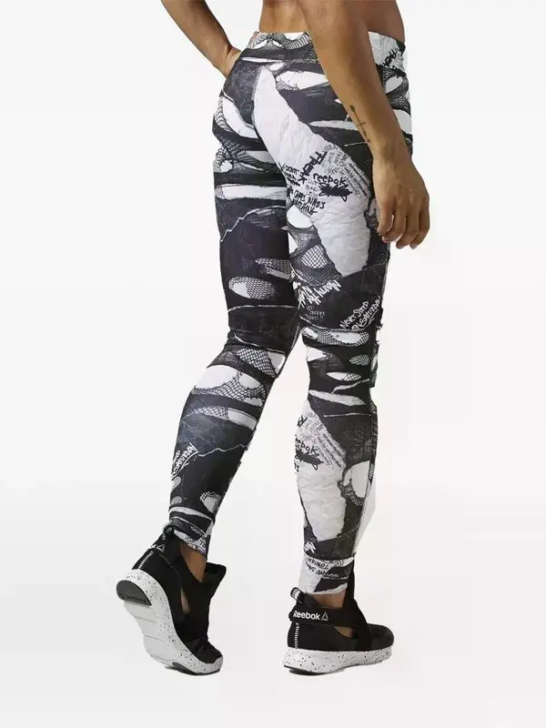 REEBOK Dance Shredded Punk Leggings