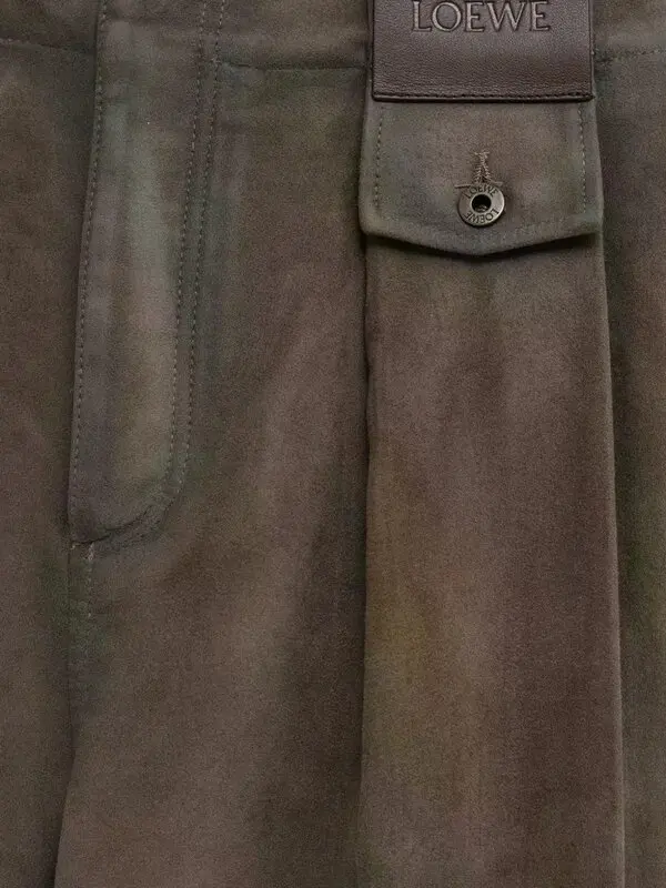 Loewe Button Pleated Trousers