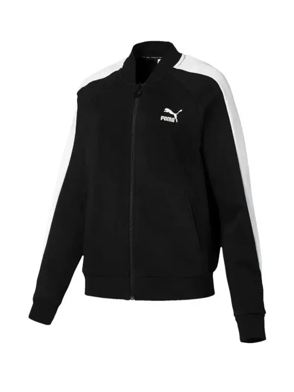 PUMA T7 Zip Top - Black