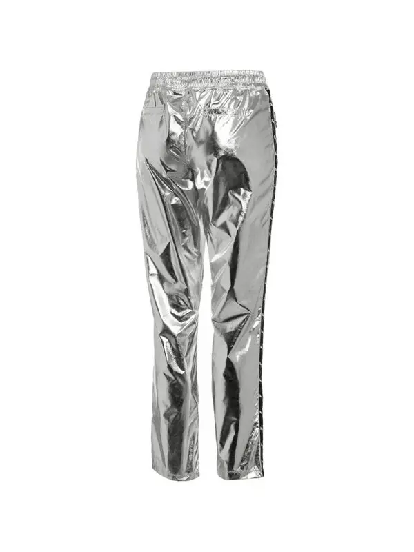 PUMA Drawstring Track Pants - Silver