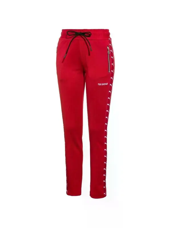 PUMA Logo-print Track Pants - Red