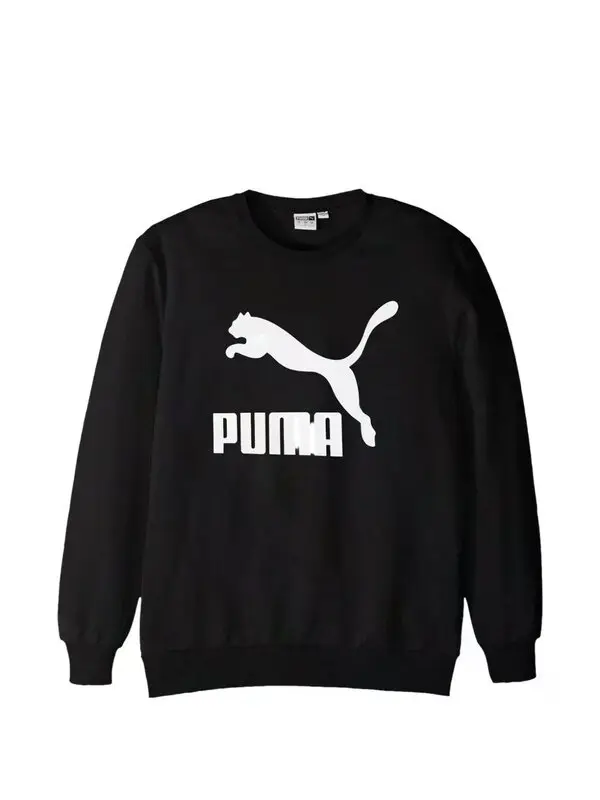 PUMA Logo-print Crew-neck Sweatshirt
