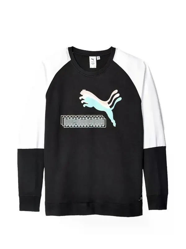 PUMA Crewneck Logo-print Sweatshirt