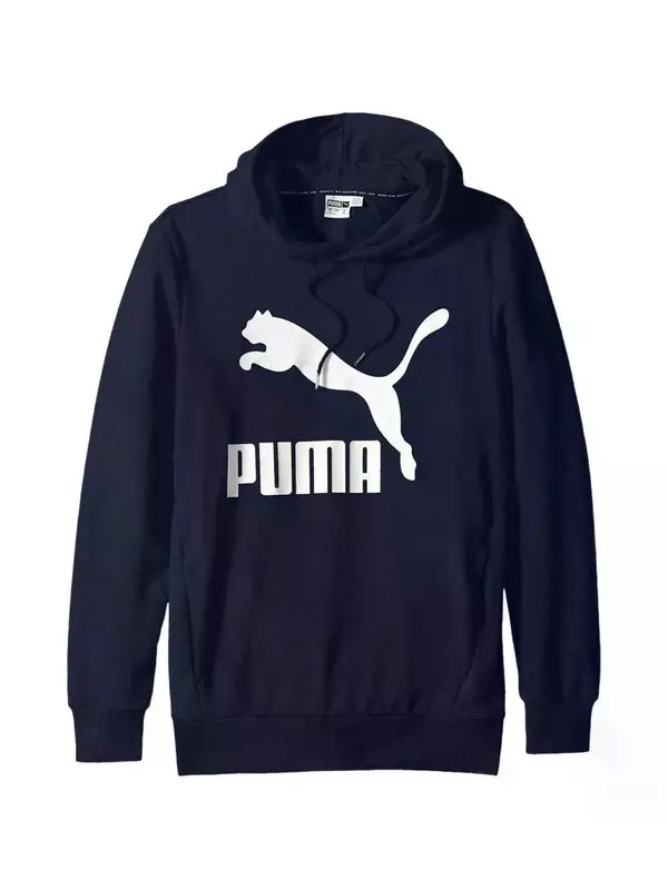 PUMA Essentials Big Logo Fleece Hoodie - Blue