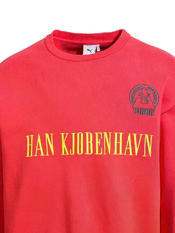PUMA X Han Kjøbenhavn Crew-neck Sweatshirt - Red