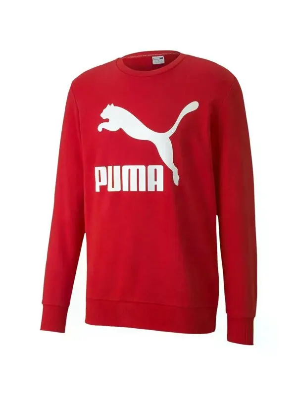 PUMA Classics Logo Crew-neck T-shirt - Red